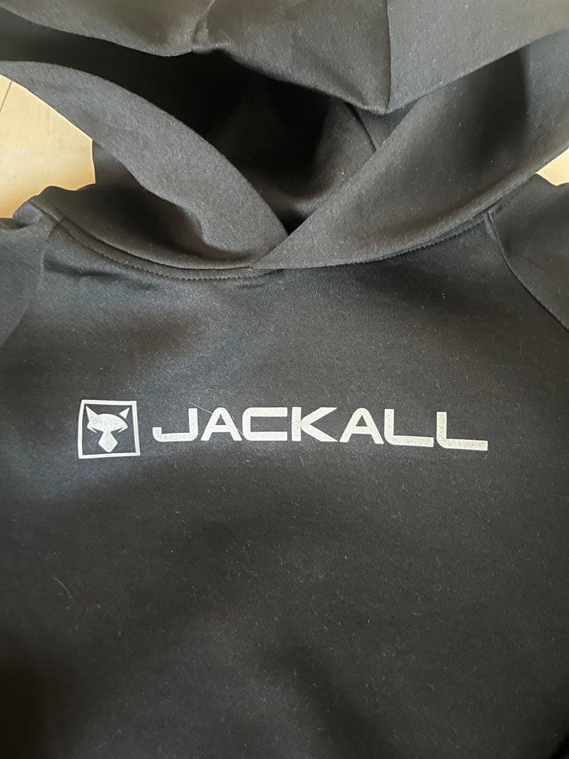 JACKALL ストレッチスウェットフーディー Mサイズ