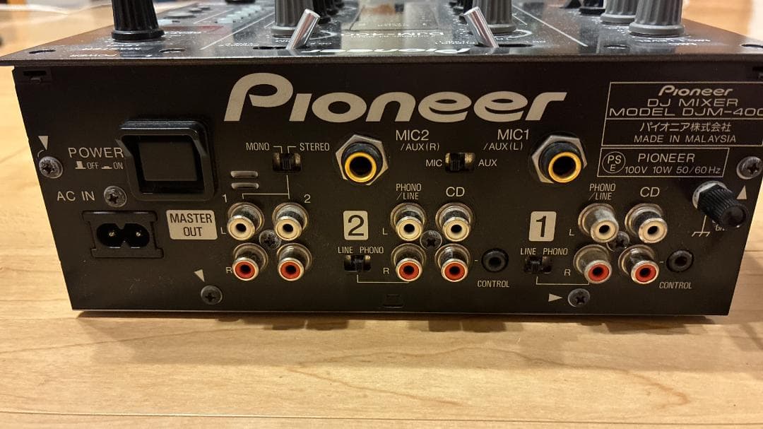 Pioneer パイオニア DJミキサー DJM-400