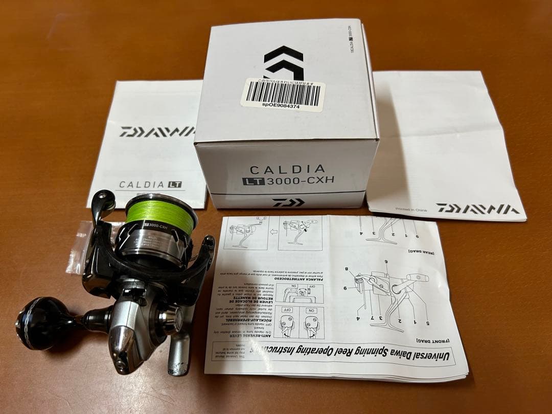 Daiwa 18CALDIA LT 3000-CXH ➕替えスプール