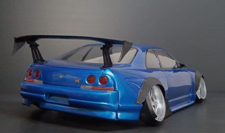 ラジコンボディ　カスタムボディNO.107 R33GTR