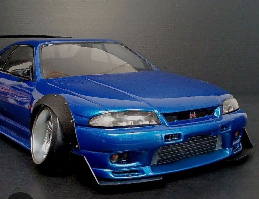 ラジコンボディ　カスタムボディNO.107 R33GTR