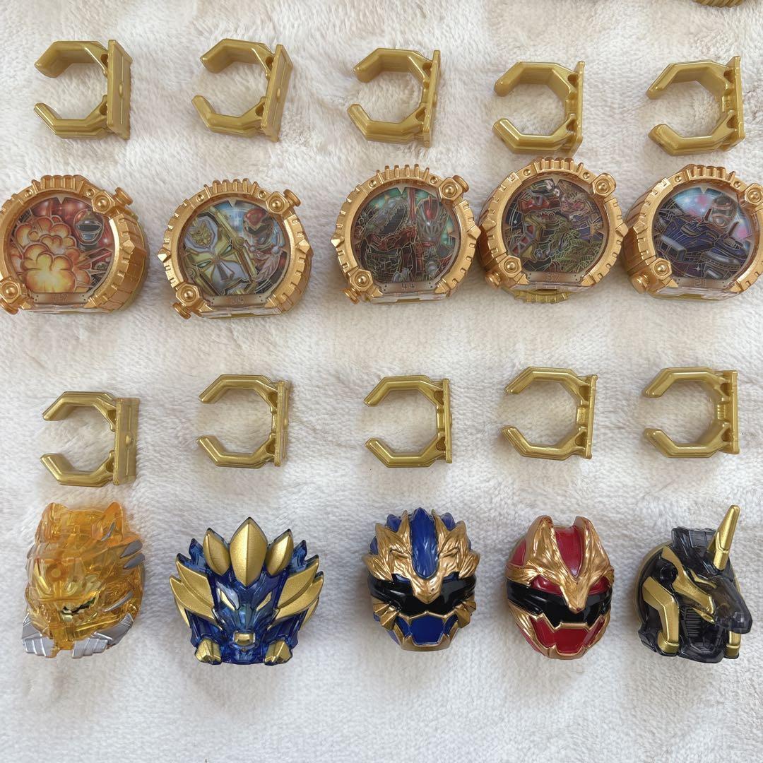 ゴジュウジャー　センタイリング22個　まとめ　レオンバスター　ユニコーンドリル