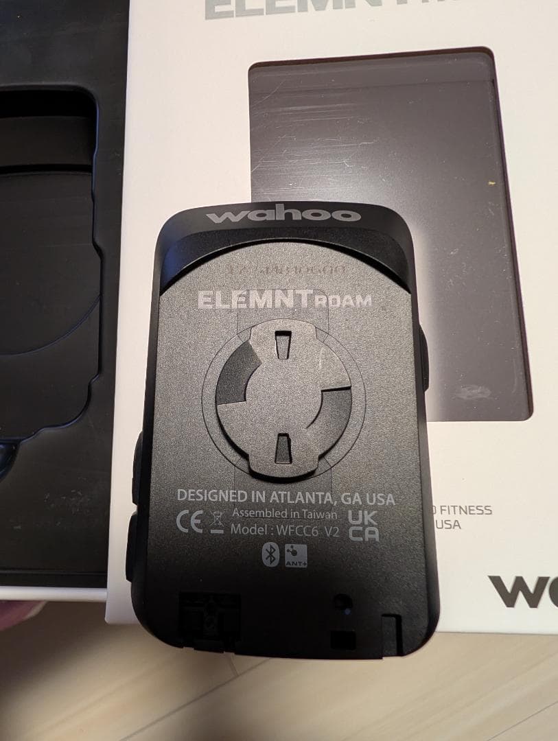 wahoo ELEMNT ROAM V2 GPS サイクルコンピューター本体