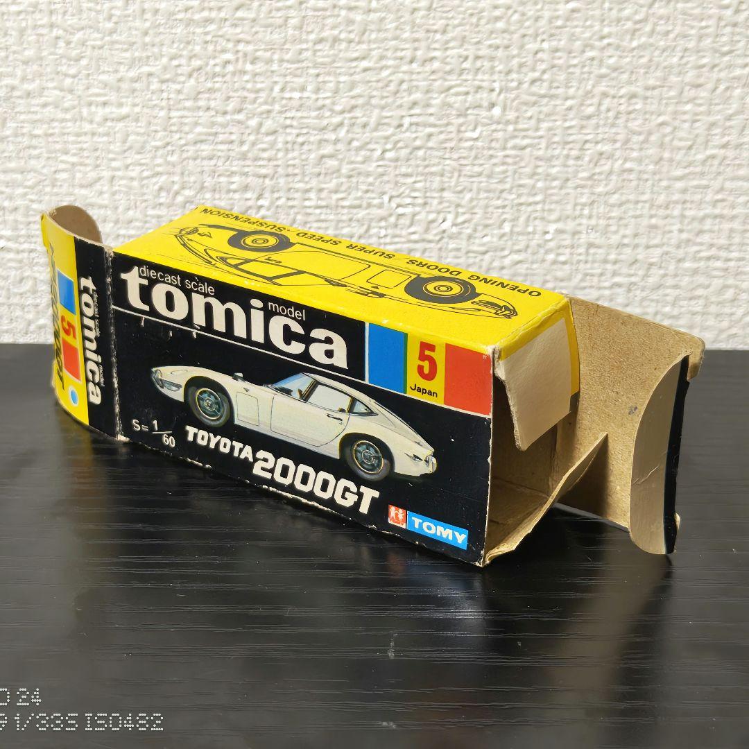 TOMICA　トミカ　トヨタ2000GT　白色　1Aホイール　箱付き