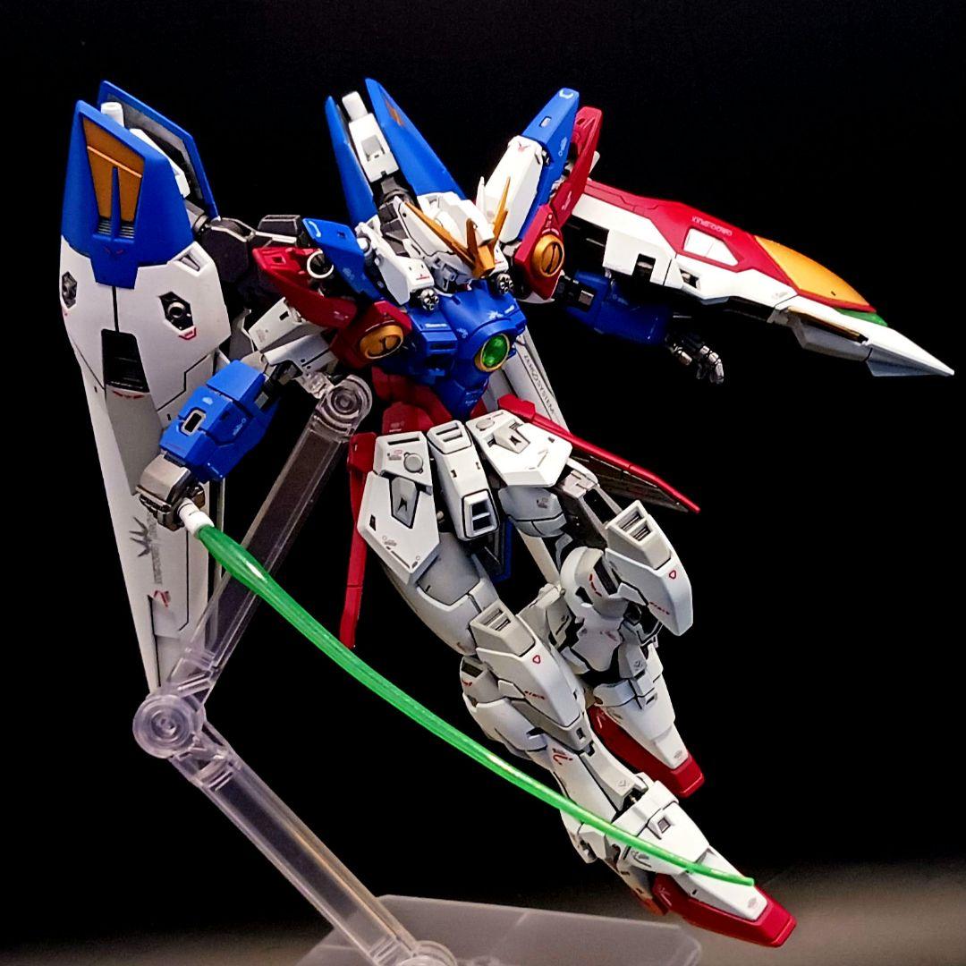 RG　ウイングガンダムゼロ　改修 塗装 完成品