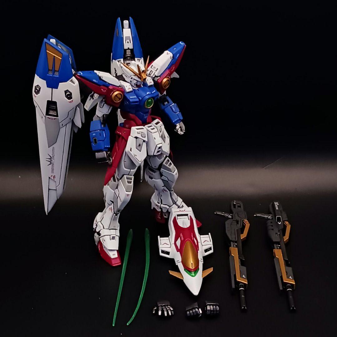 RG　ウイングガンダムゼロ　改修 塗装 完成品