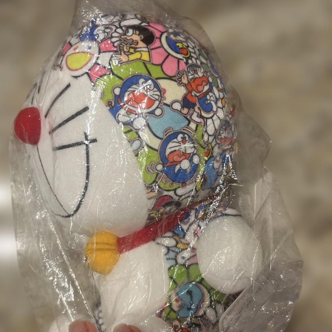 Takashi Murakami ドラえもん ぬいぐるみ カラフル 約30cm