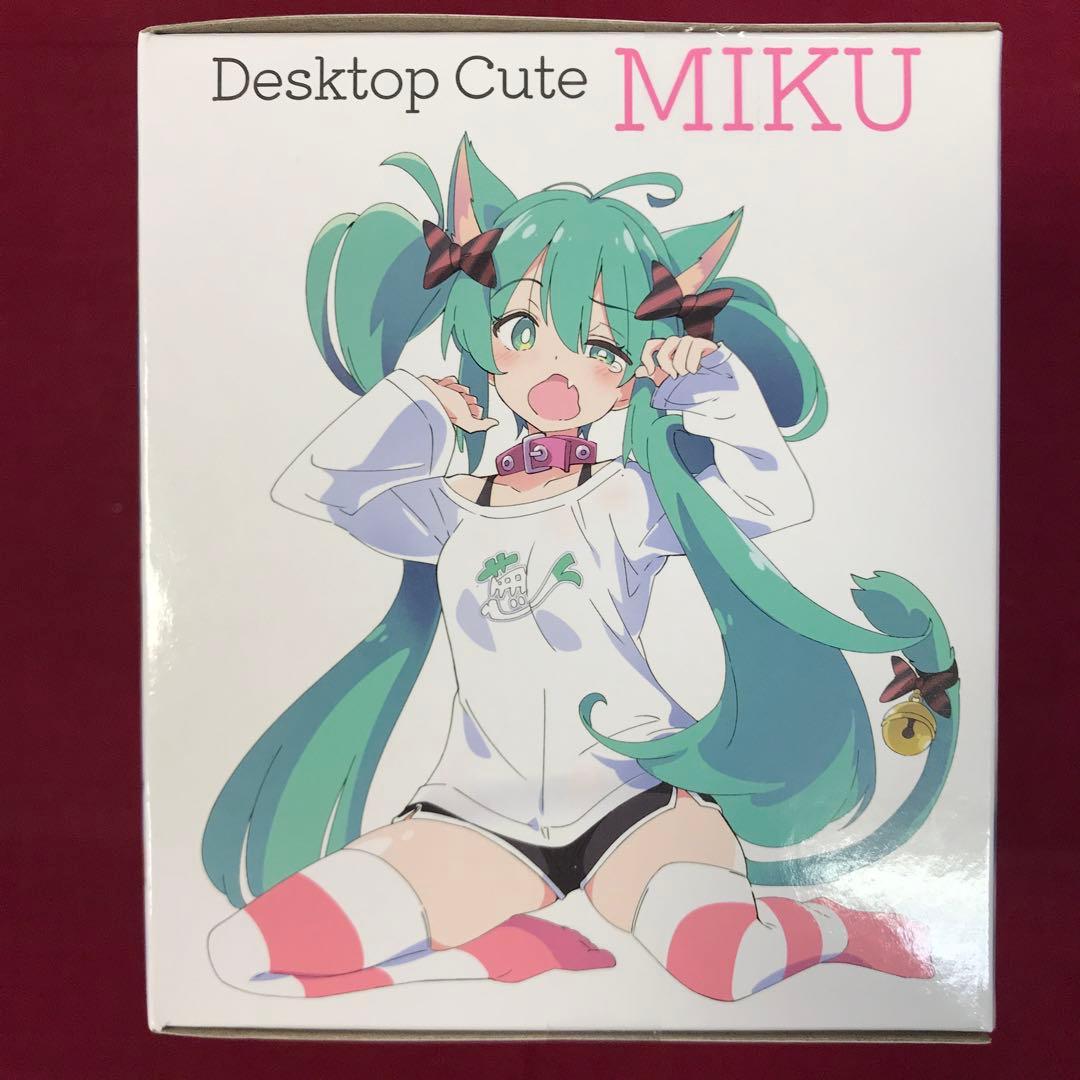 初音ミク Desktop Cute フィギュア 猫耳Tシャツver.