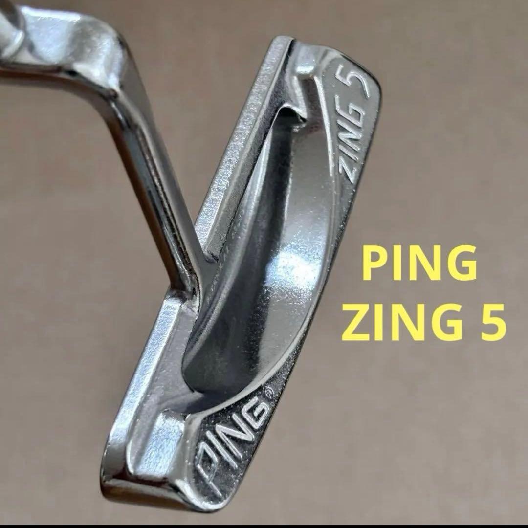 【美品】PING ZING 5 ピン ジング5 パター ANSER ヴィンテージ