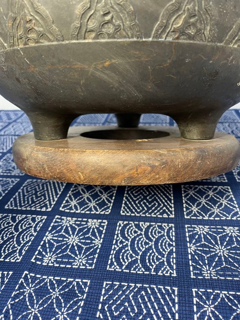 火鉢　真鍮製　アンティーク　ビンテージ