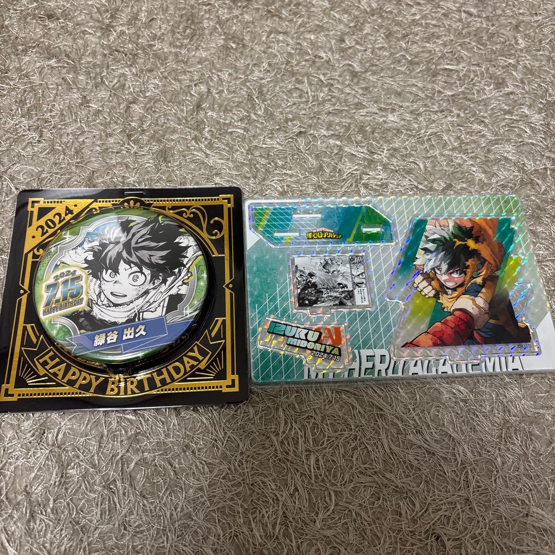 緑谷出久 名場面ジオラマ バースデイ缶バッジ まとめ売り