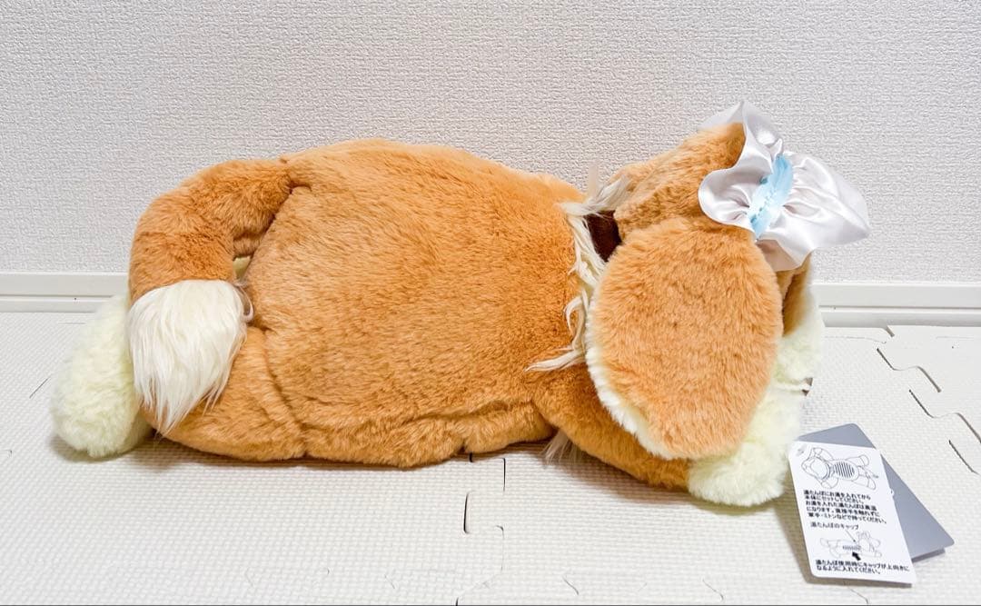 新品未使用 ディズニーストア ピーターパン ナナ 湯たんぽ ぬいぐるみ タグ付き