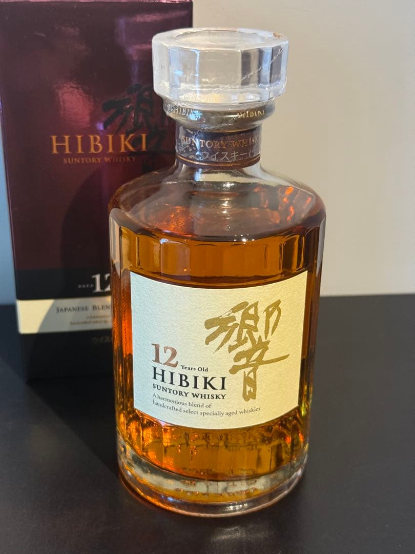 響12年 500ml HIBIKI サントリーウイスキー 箱付き 未開封品