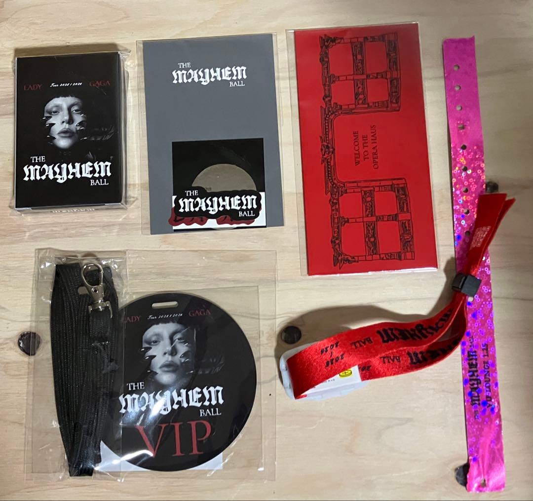 も*こ様 VIP GOLD MERCH セット LADY GAGA MAYHEM