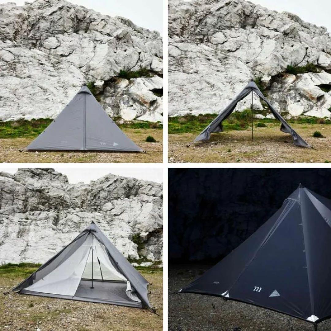 ムラコ アンドワンダー HERON 1POLE TENT SHELTER SET