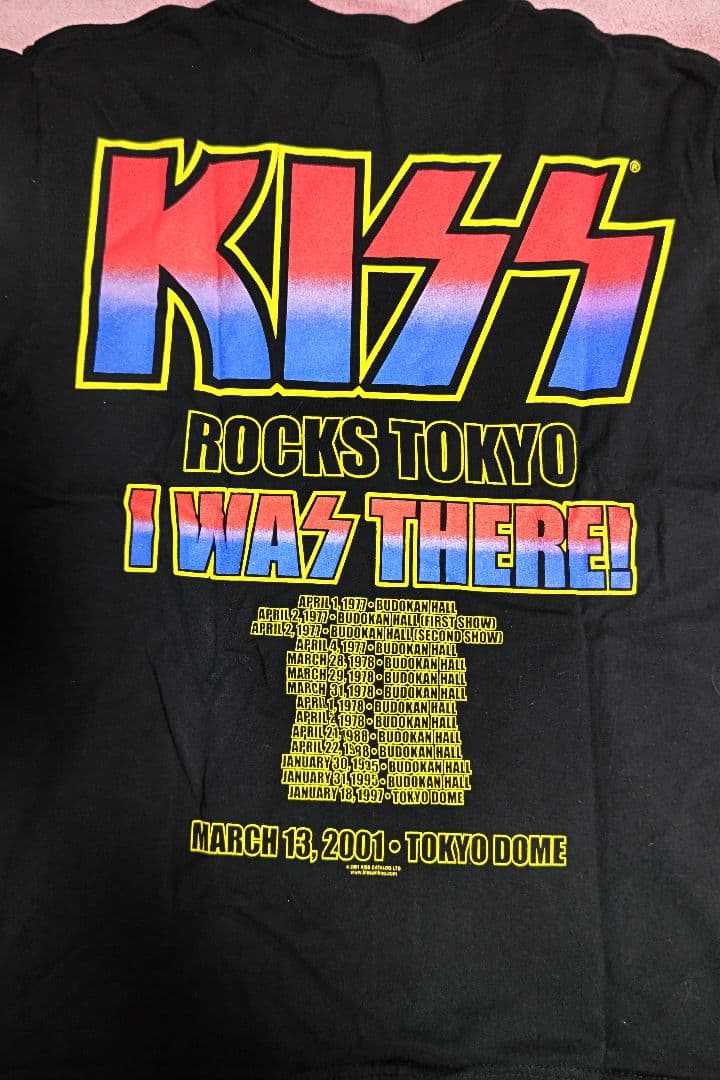 KISS　FAREWELL TOUR 1973―2001 TOKYO TシャツM