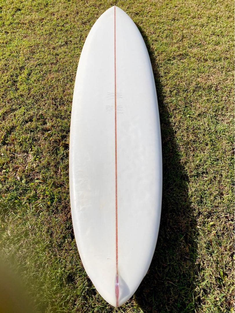 【美品】サーフボード 6’6” Twin Fin ミッドレングス ボード