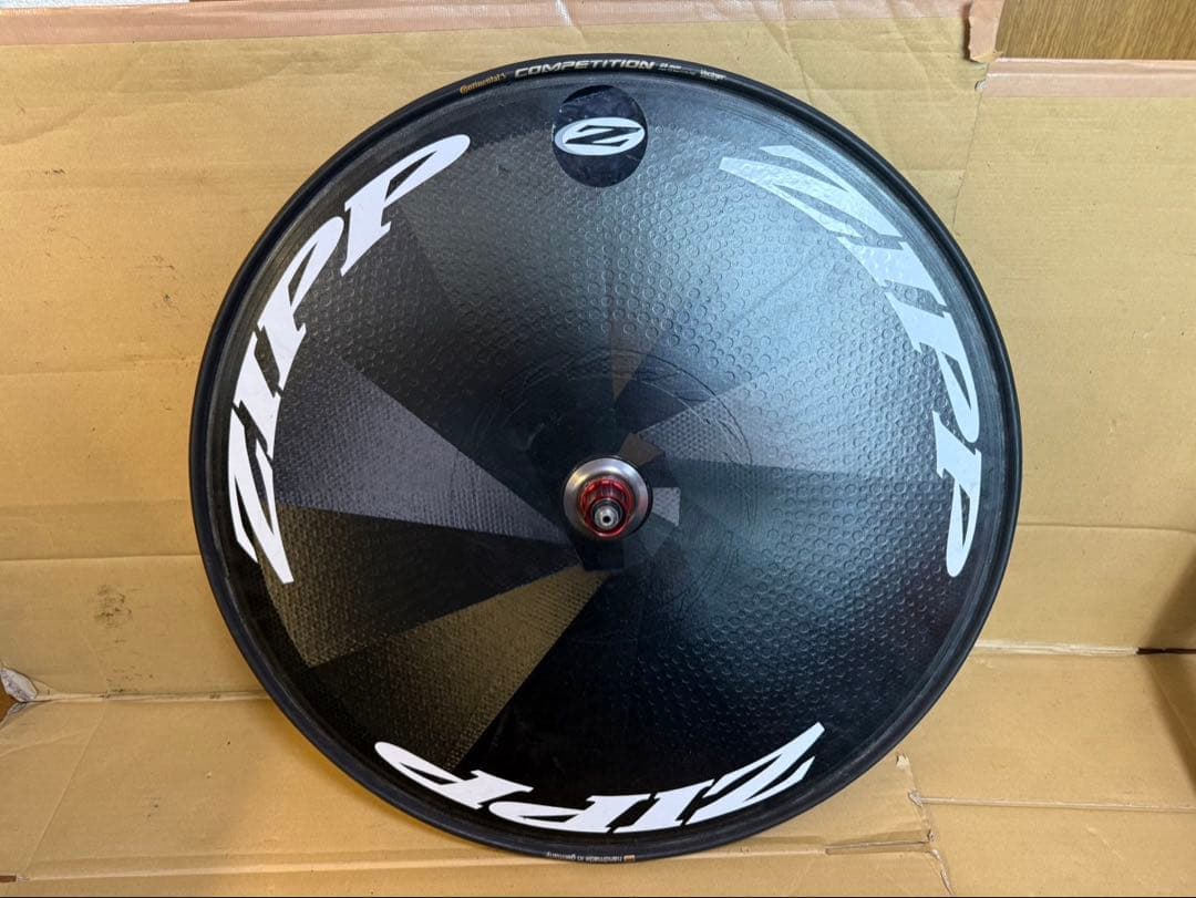 ZIPP カーボンホイール チューブラー ディスクホイール シマノ リアのみ