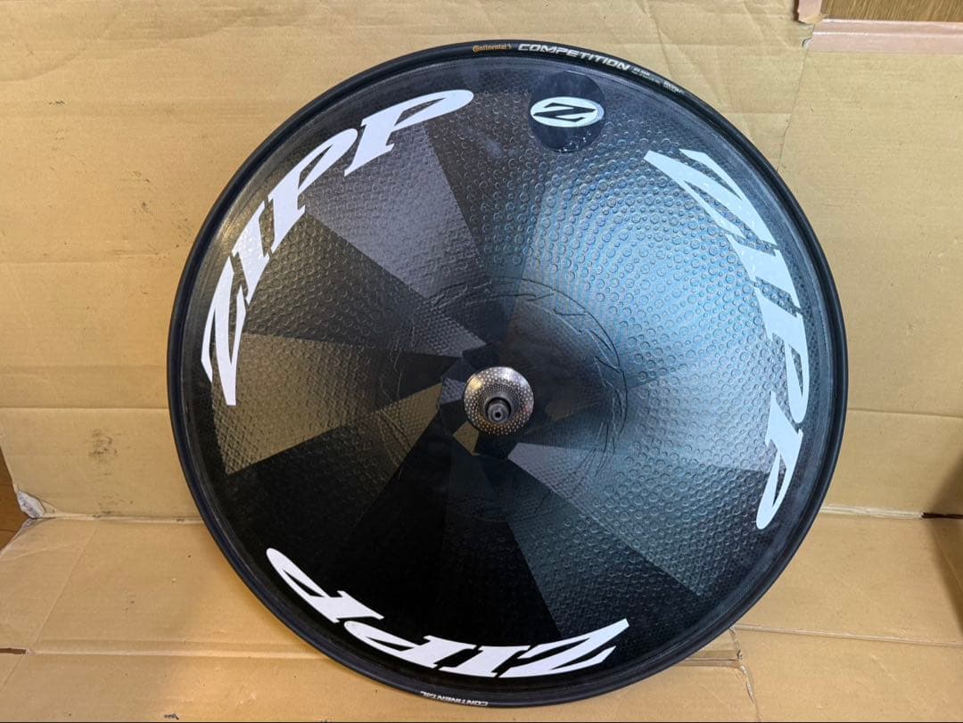 ZIPP カーボンホイール チューブラー ディスクホイール シマノ リアのみ