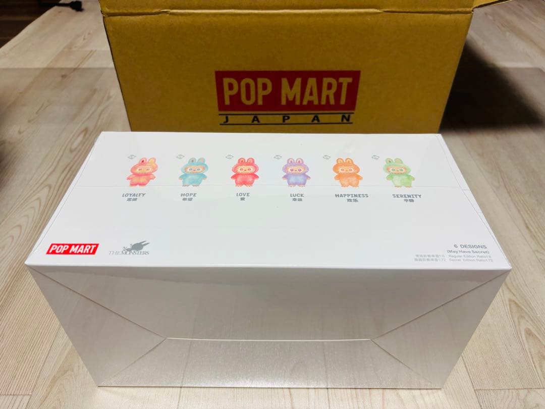 【正規品】新品 未開封 ♡LABUBU♡ラブブ♡公式POPMART購入品1BOX