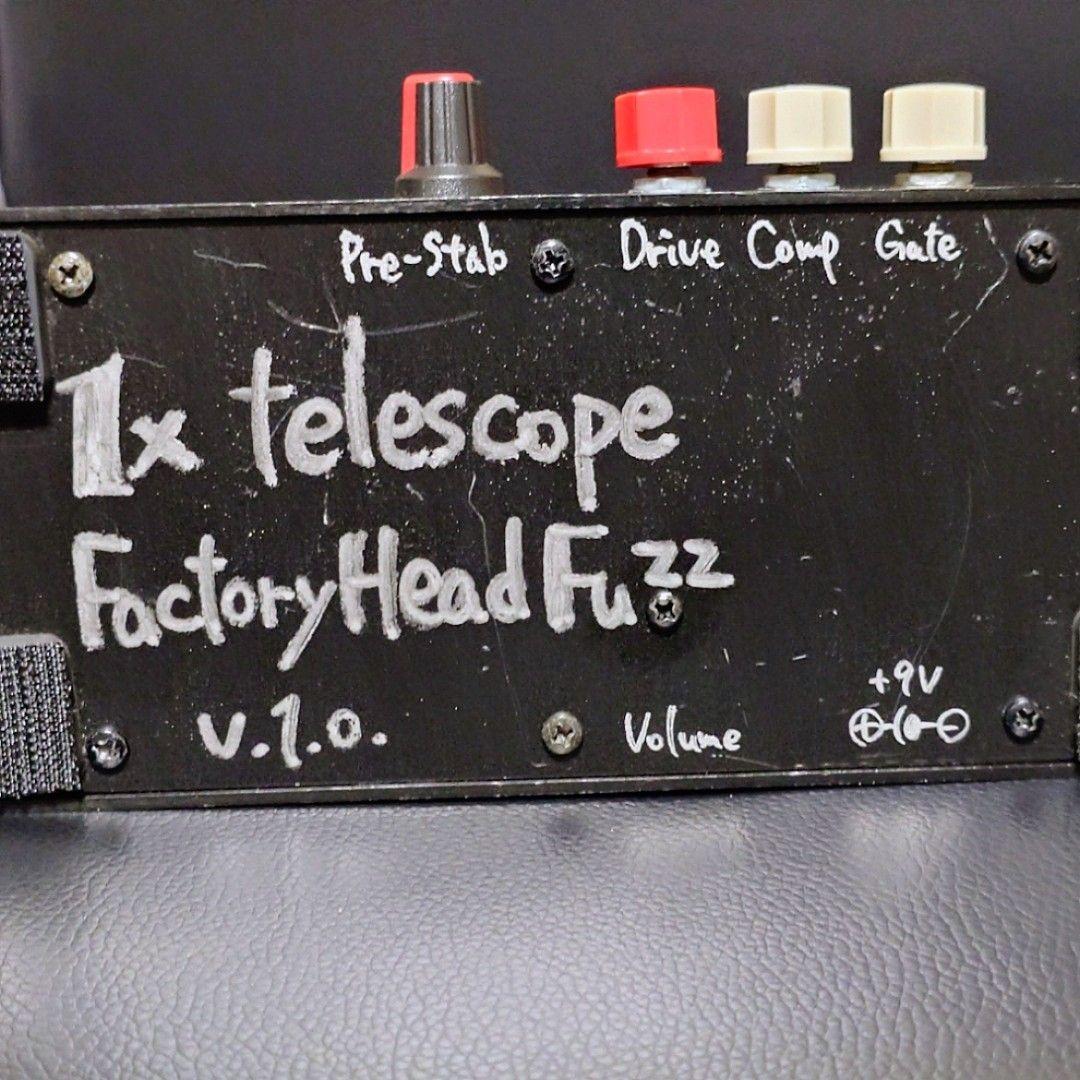 1x telescope Factory Head Fuzz v.1.0 ファズ