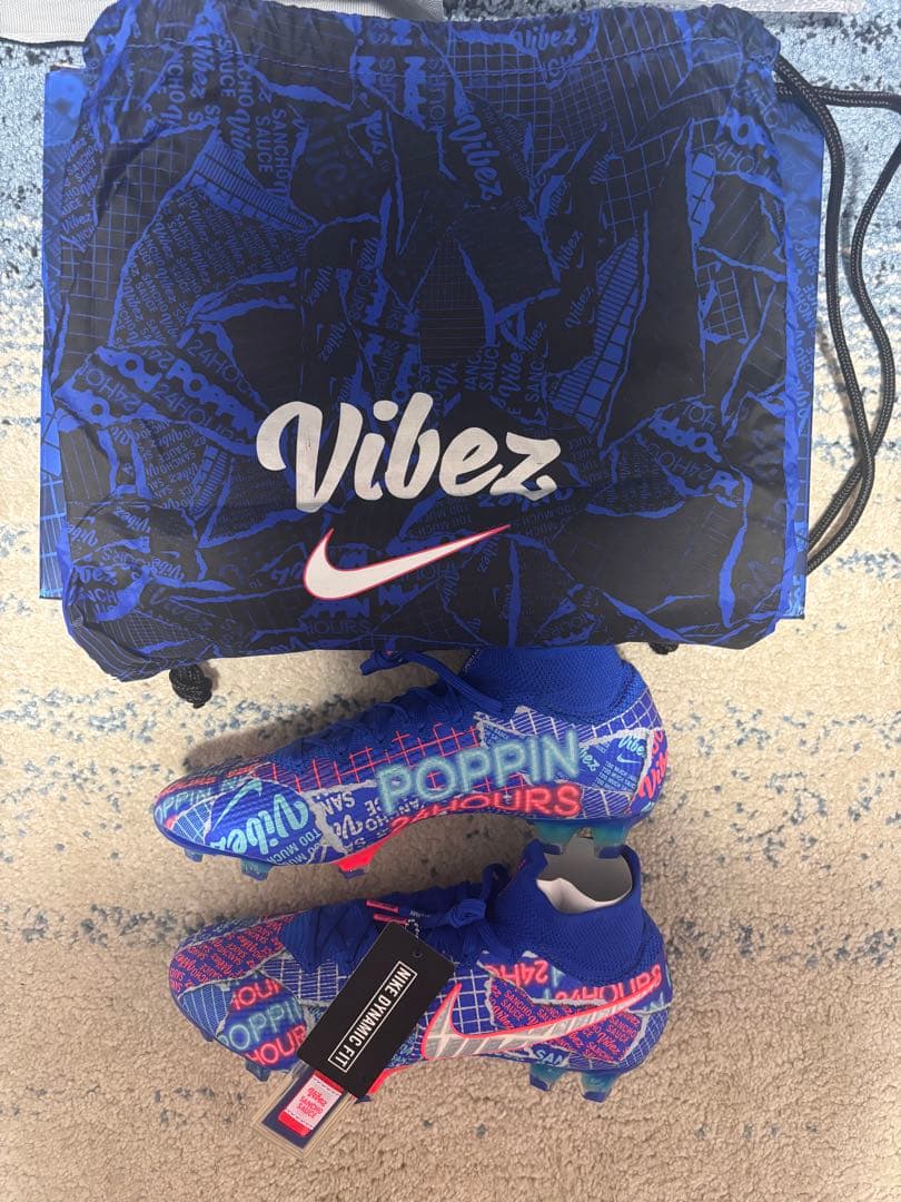 Nike Vibez サッカーシューズ 青　CJ1232-403