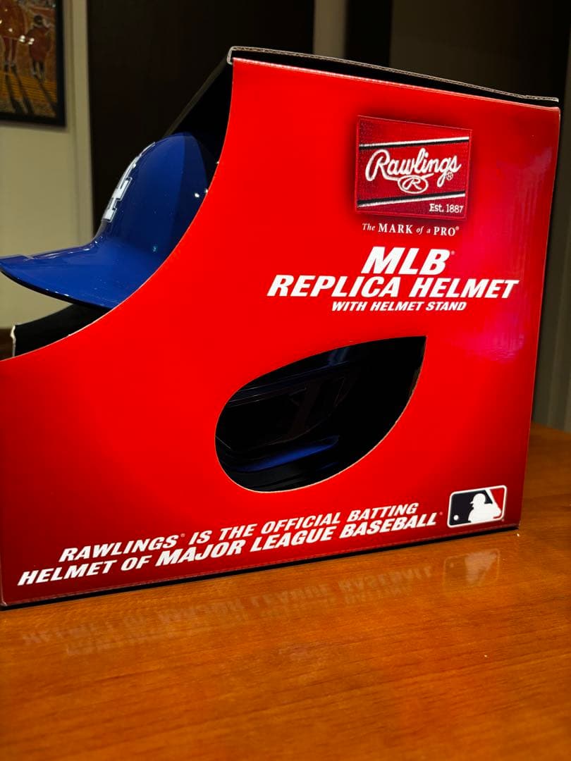 Rawlings MLB レプリカヘルメットロサンゼルスドジャース大谷山本佐々木