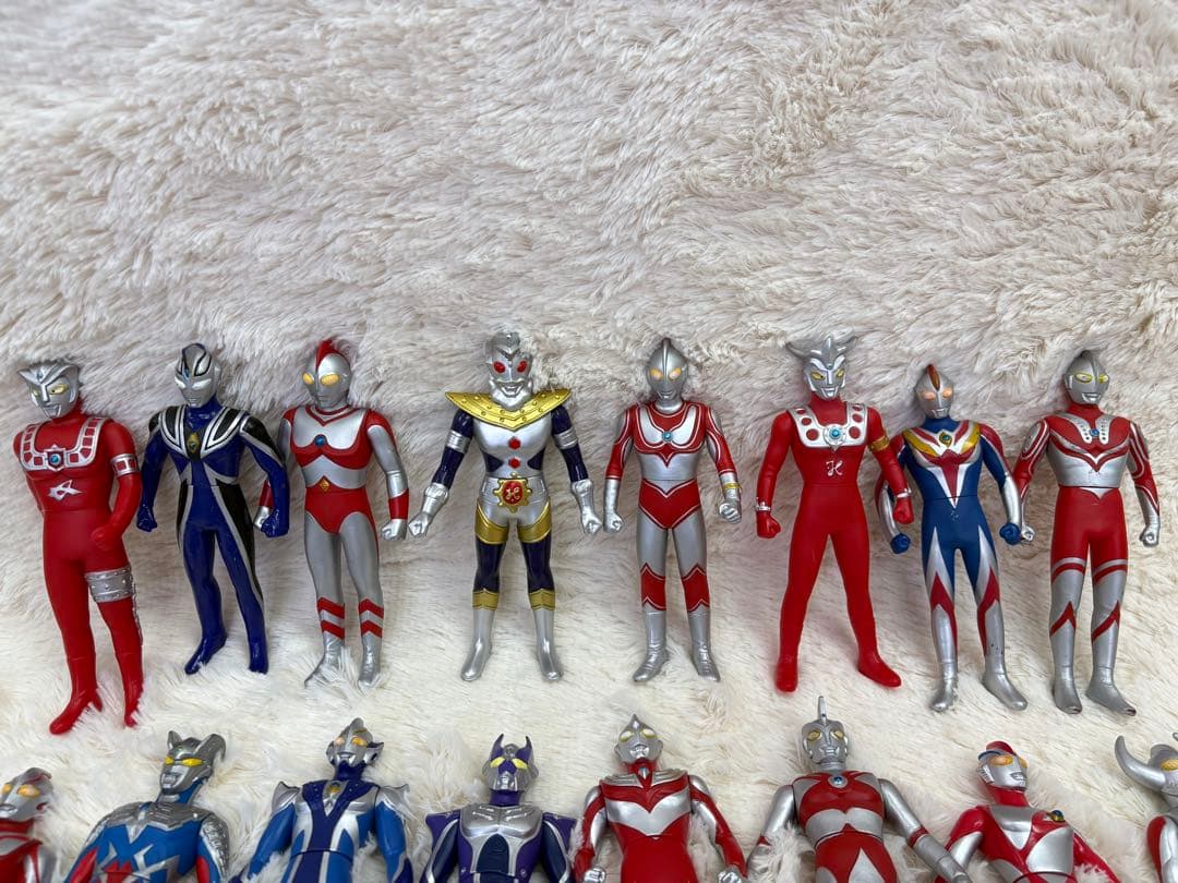 ウルトラマンシリーズ ソフビ 22体set 中古 フィギュア ヒーロー