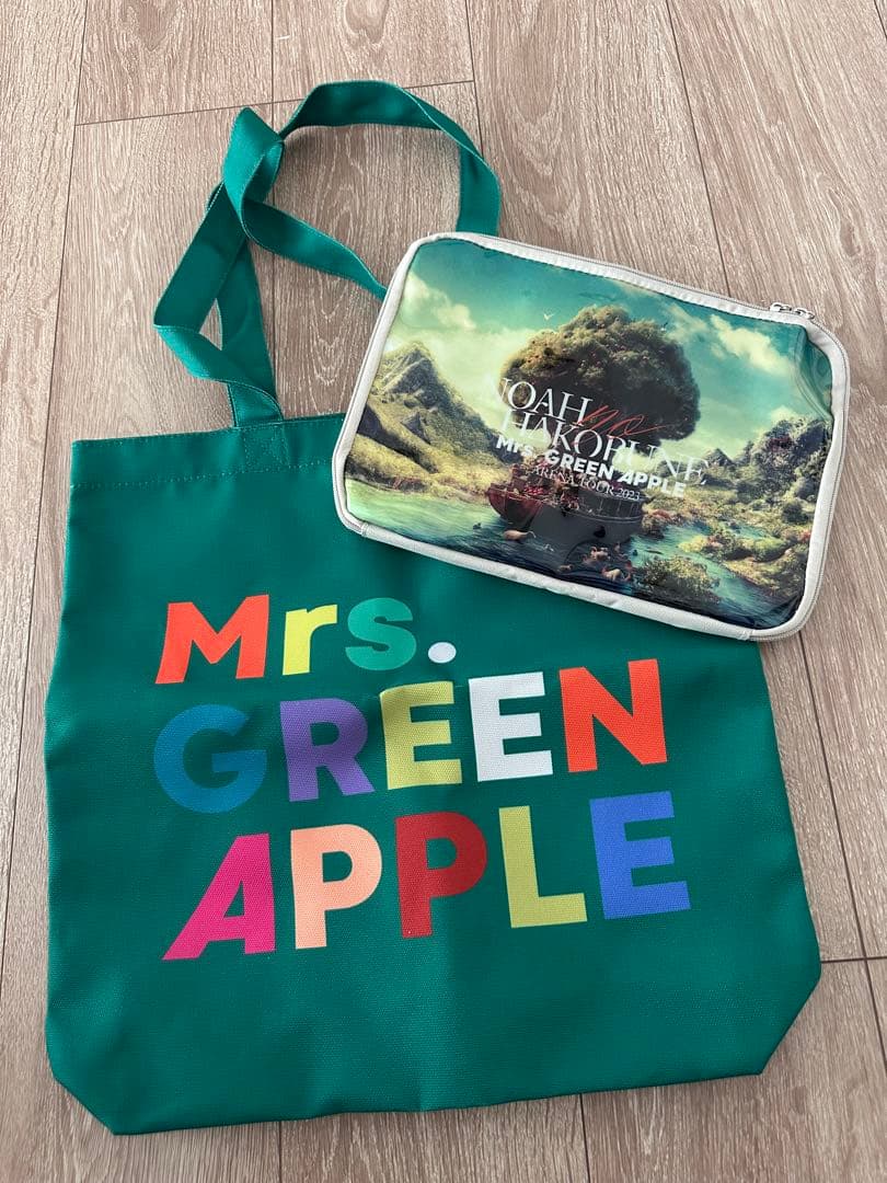 Mrs. GREEN APPLE ss席特典トートバッグ　ポーチ