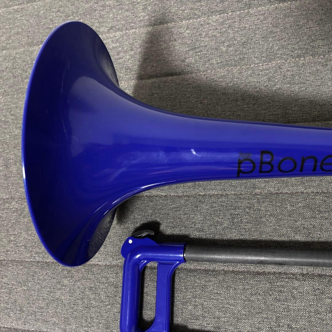 【希少色】pInstruments pBone ピーボーン トロンボーン ブルー