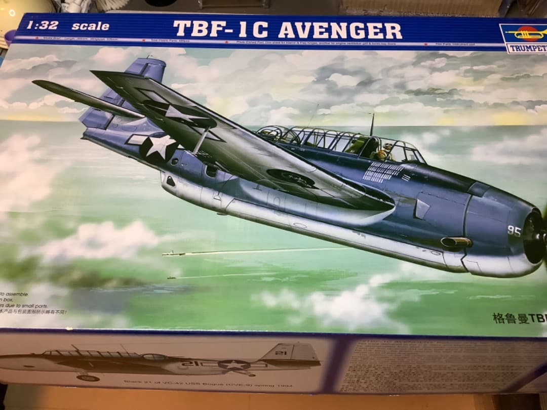 TBF-1C AVENGER 1:32 スケール