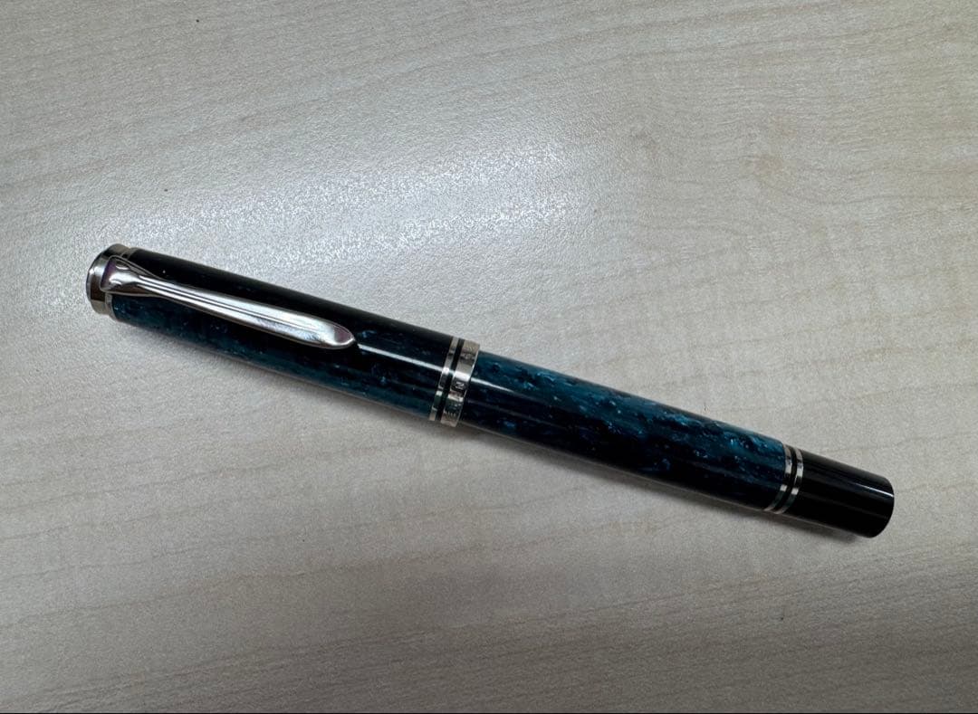 Pelikan 万年筆 特別生産品 M805オーシャンスワール18金 EFペン先
