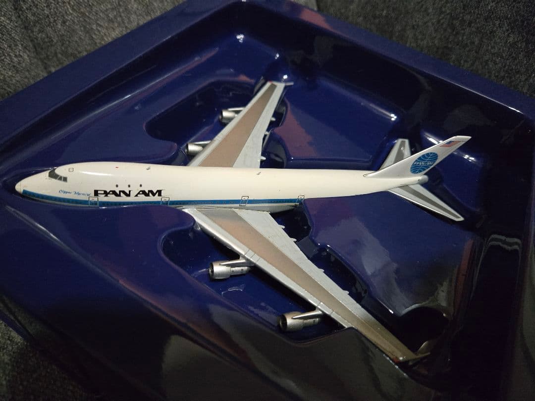パンナム B747-100 Gemini Jets 1/400 ダイキャスト