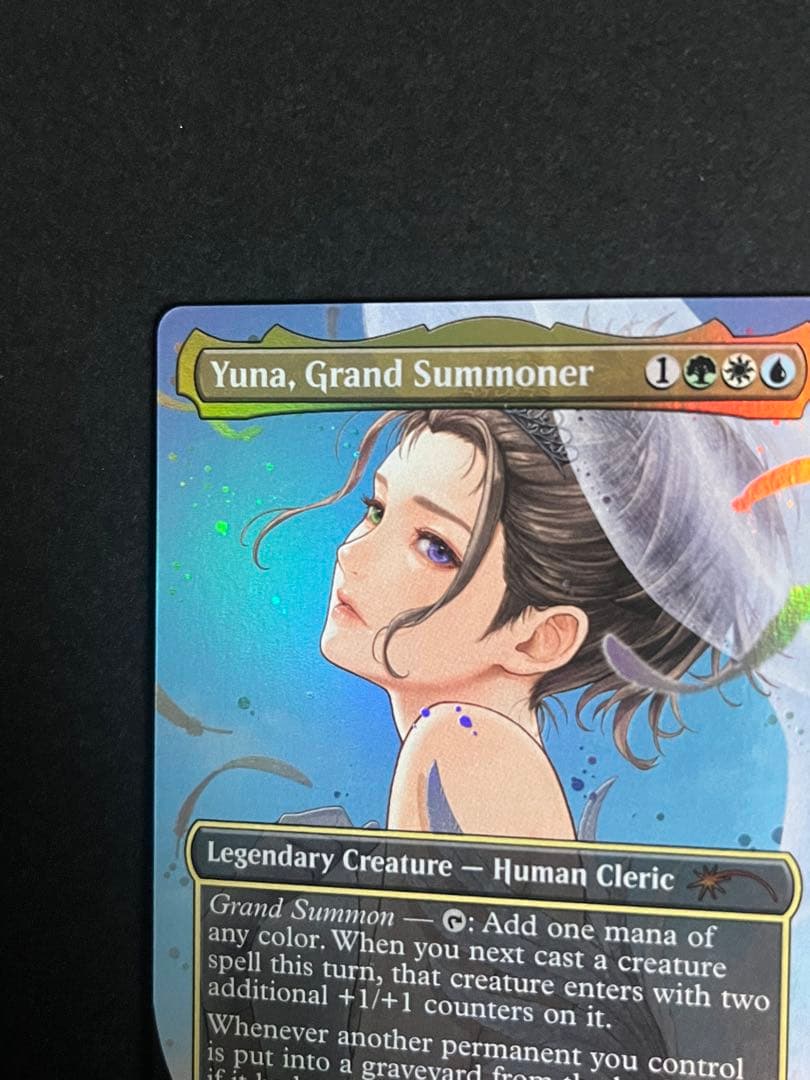 大召喚士、ユウナ FOIL 英語 プロモ Yuna Grand Summoner