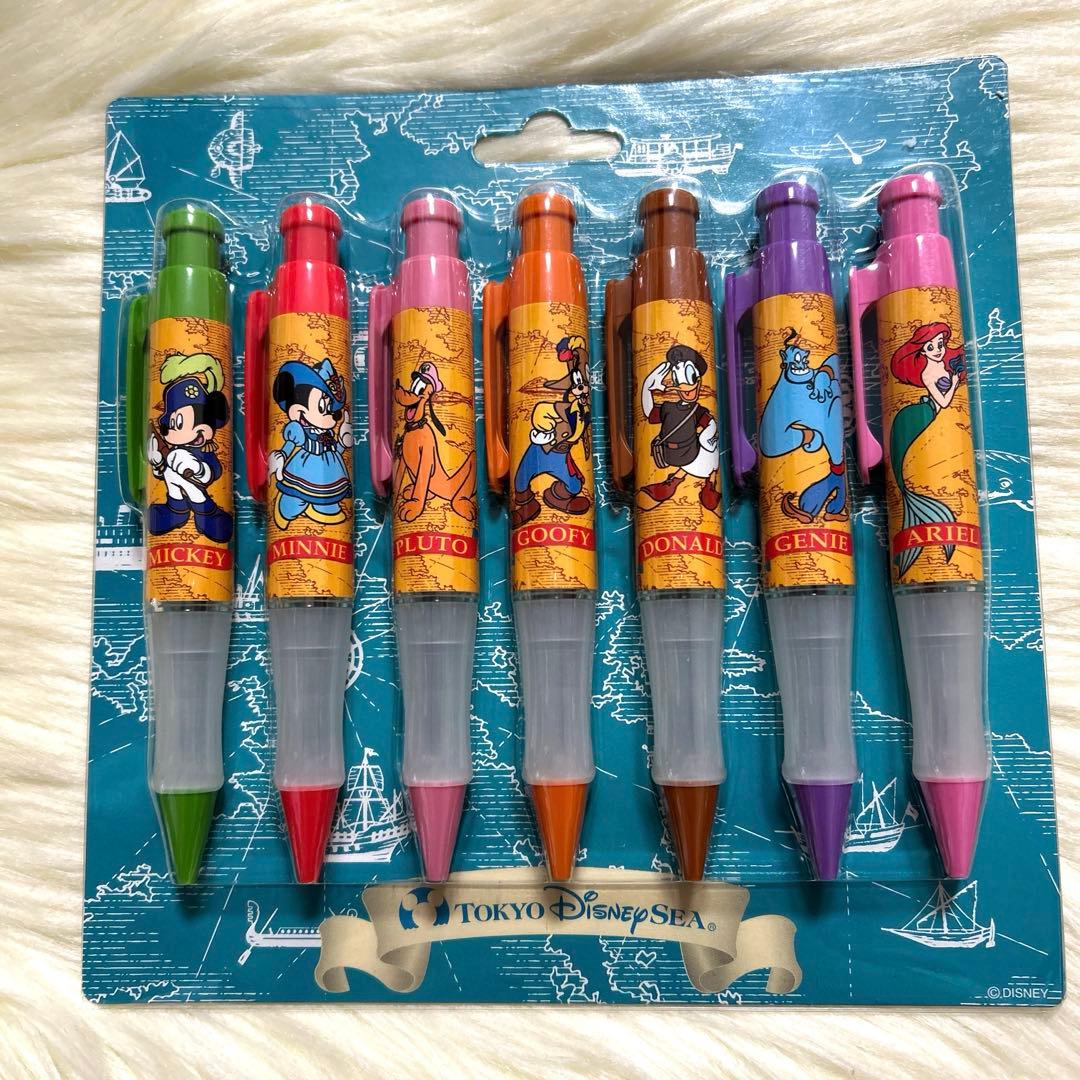 新品未開封 激レア✨ディズニーシー ボールペンセット TDL TDR