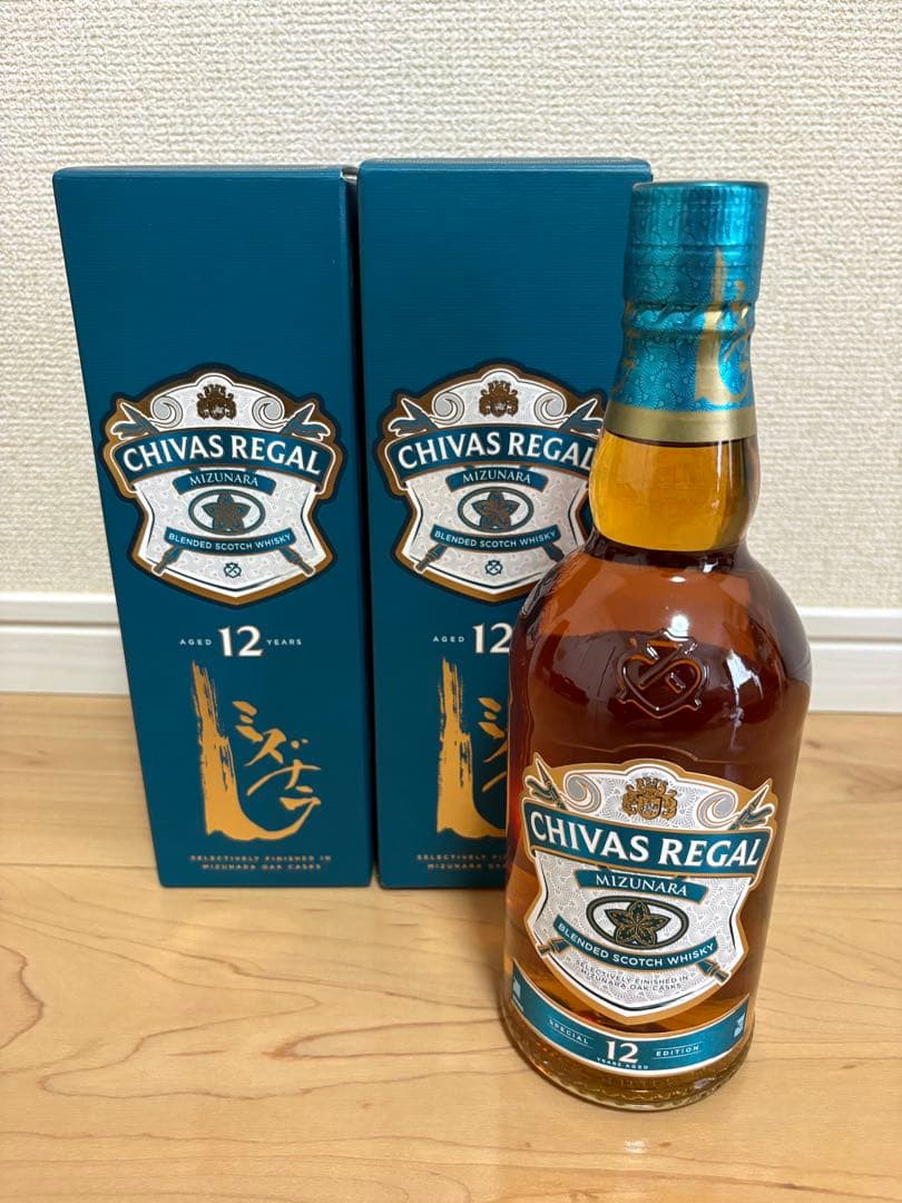 CHIVAS REGAL 12年 ミズナラ 700ml 2本セット