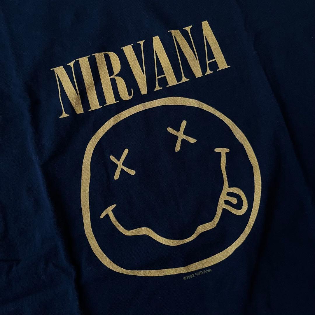 NIRVANA ニルバーナ Y2K ヴィンテージ スマイルTシャツ XL 美品