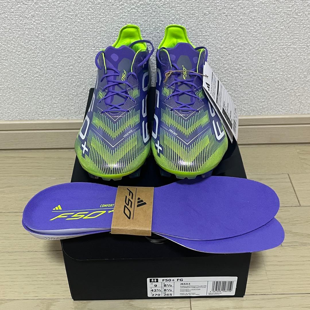 【新品】 F50 + FG 27cm 天然芝用 トップモデル adidas