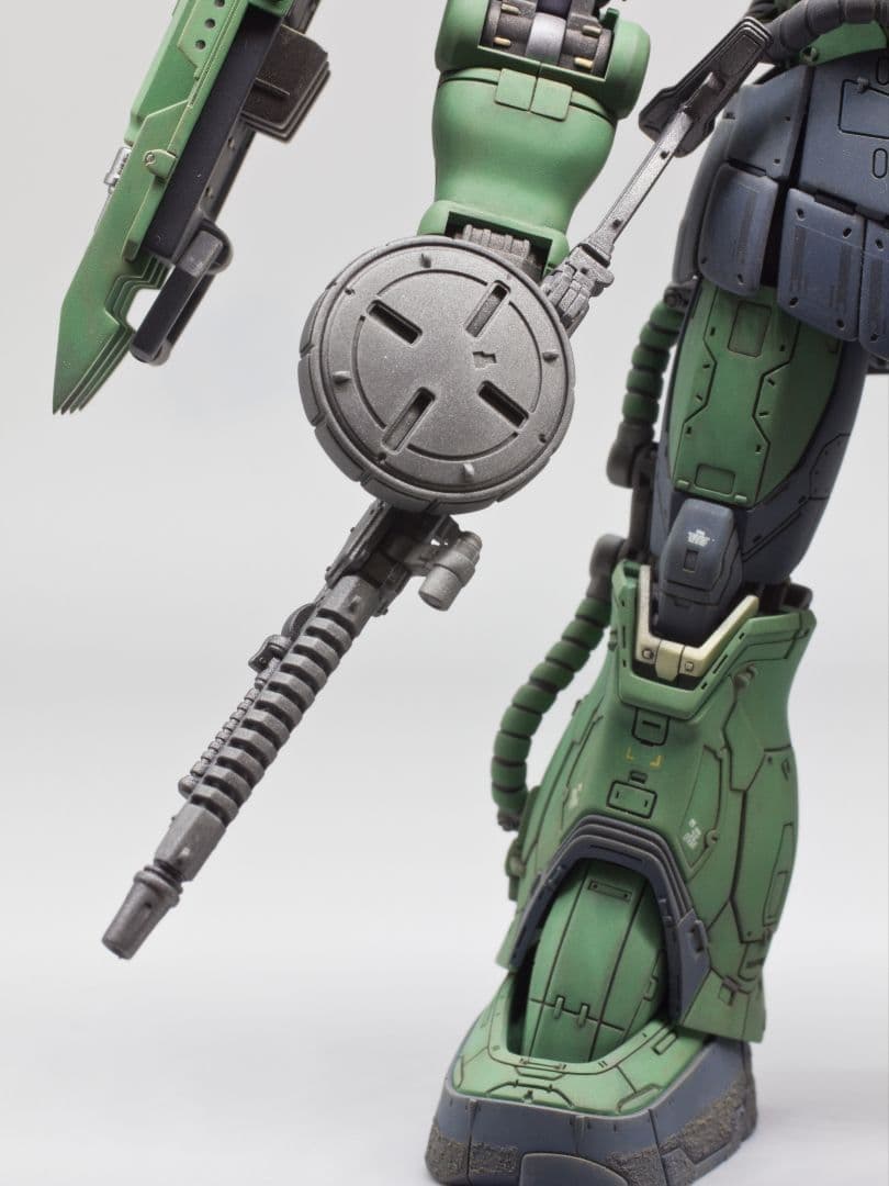 「復讐のレクイエム」HG 1/144 ザクII F型チャブス機　全塗装 完成品