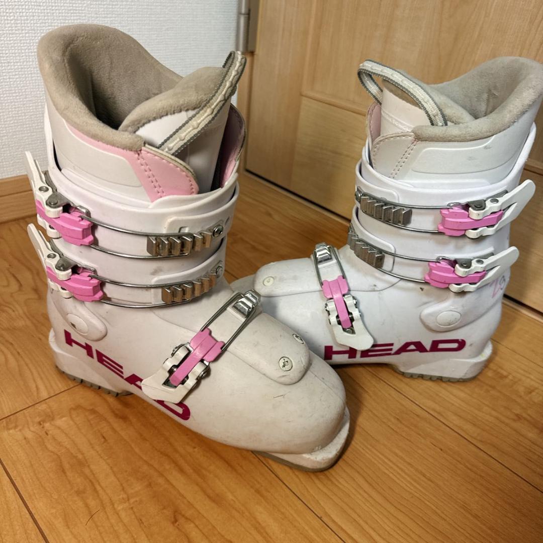 ROXYロキシー スキー4点セット130cm ROSSIGNOL HEAD 美品
