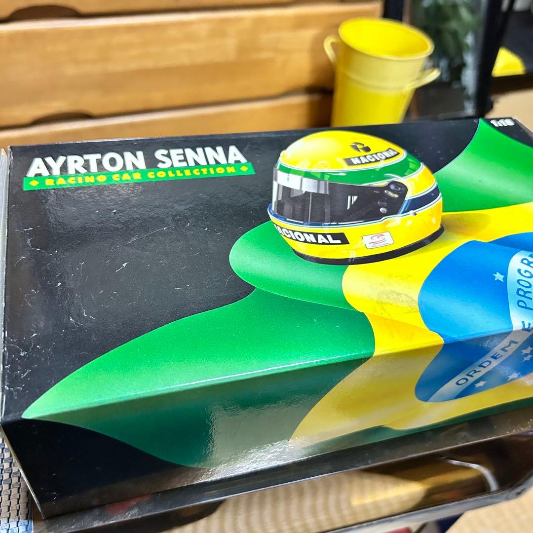 Ayrton Senna ルノー F1ミニカー 1/18スケールサンマリノ