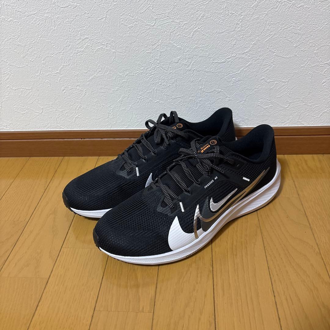 大きいサイズ　試着のみ　Nike Pegasus 40ブラックus13 31cm