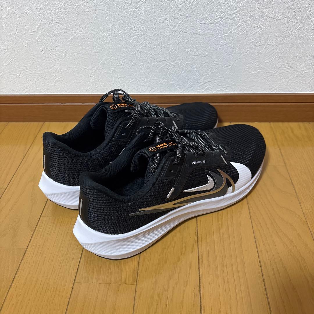 大きいサイズ　試着のみ　Nike Pegasus 40ブラックus13 31cm