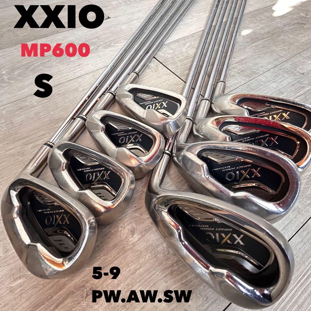 【メンズ右】ゼクシオ MP600 アイアンセット 5-9 PW AW SW