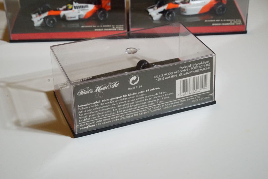 McLaren MP4 Ayrton Senna ミニカー 3台セット