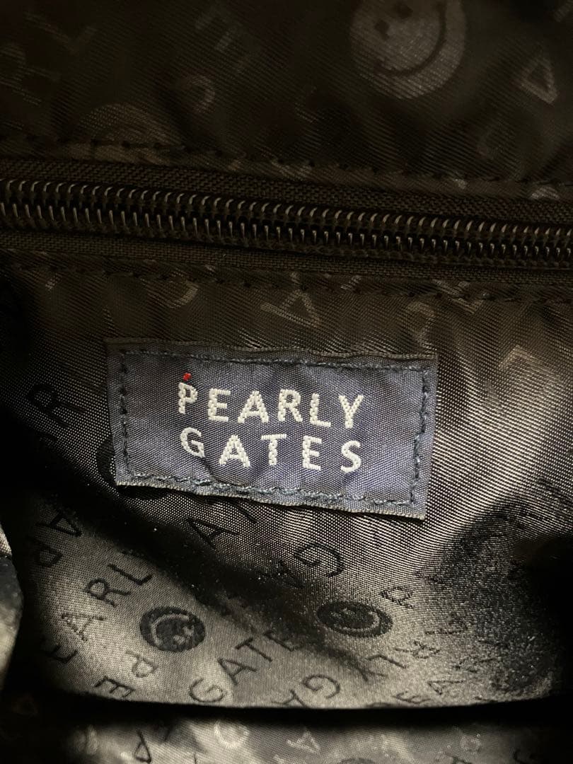 【極美品】PEARLYGATES ブラック・ベージュカートバッグ