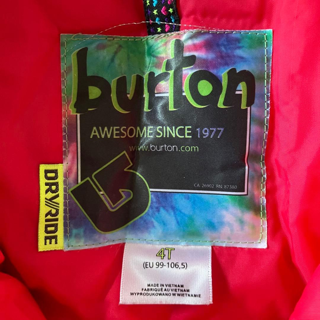 #U3✨BURTON✨スキー スノボ ウェア 上下セット100 キッズ