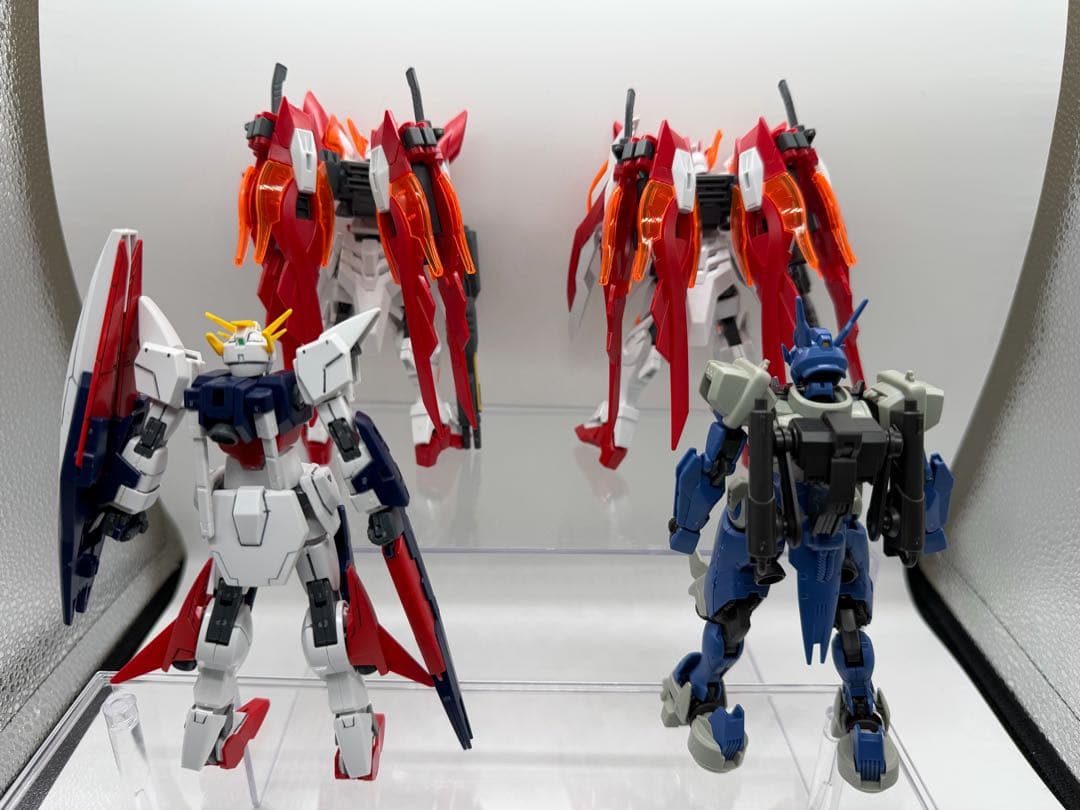 HG 1/144 シアクアンタ、ダブルオー ビルド系 ガンプラまとめ売り