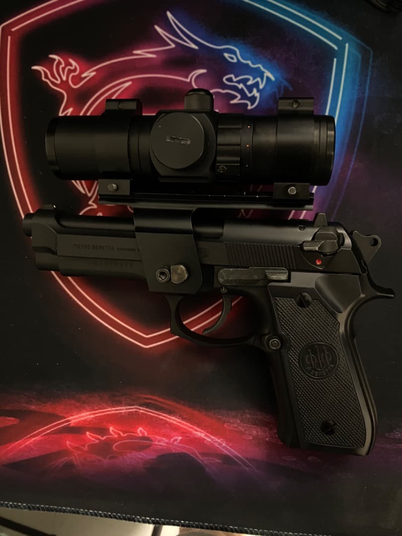 WA M92FS ガスガン 光学サイト付き「ACEPOINT Ⅲ ドットサイト」