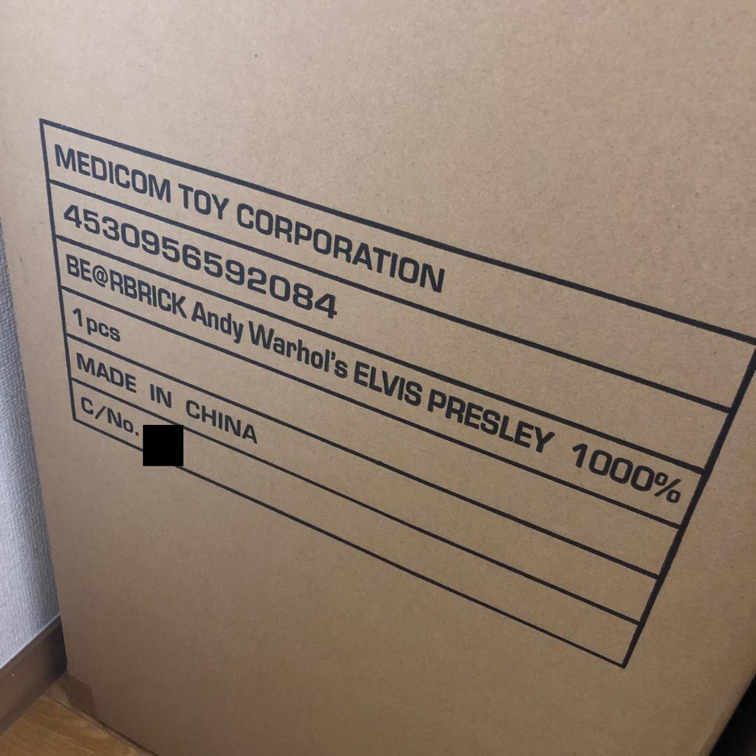その他 BE@RBRICK  Andy Warhol's ELVIS PRESLEY